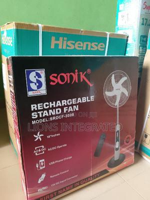 Sonik 18" Rechargeable Standing Fan+ Remote in Ikeja - Home Appliances ...