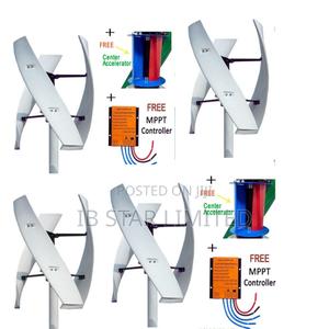 All-Weather Power of 10,000W 12/24/48v Vertical Wind Turbine in Ajah ...