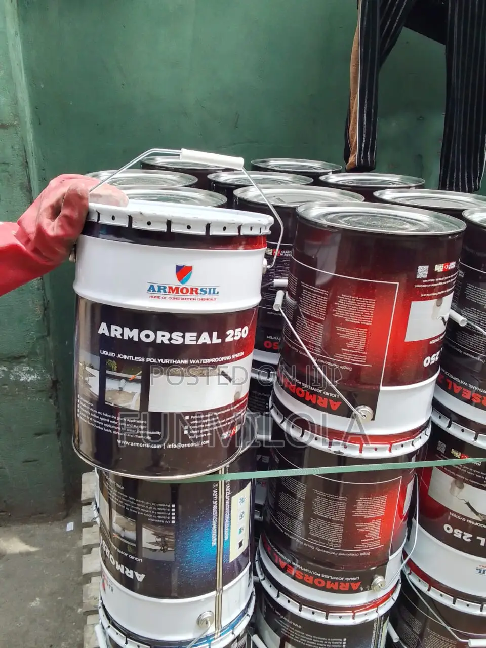 ARMORSEAL 250 PU Roof Waterproofing Coating Membrane in Mushin ...