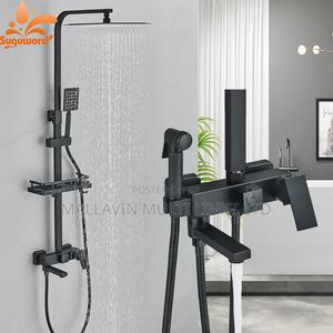 Black Standing Shower With Pressing Shower in Amuwo-Odofin - Plumbing ...