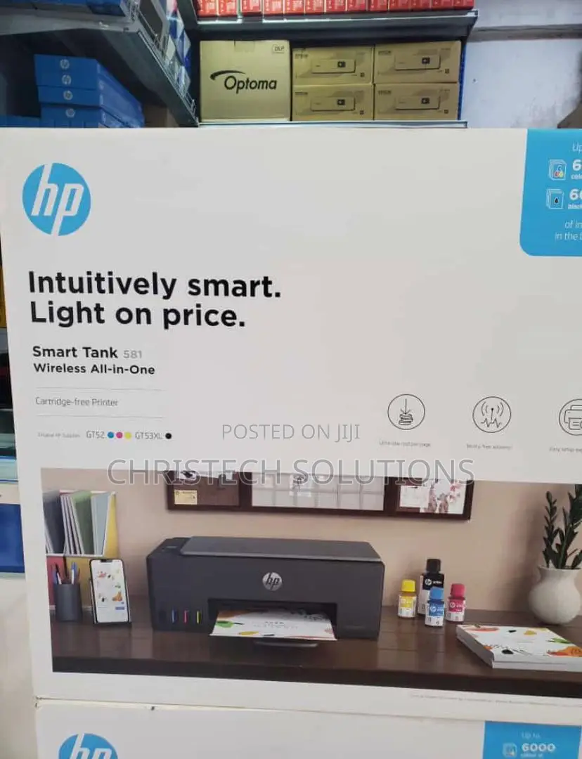 HP Smart Tank 581 All-in-One Wifi Colour Printer in Lagos Island (Eko ...