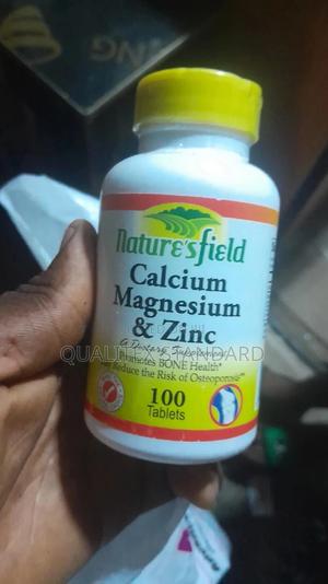 100 Tablet Nature's Field Calcium, Magnesium And Zinc in Lagos Island ...