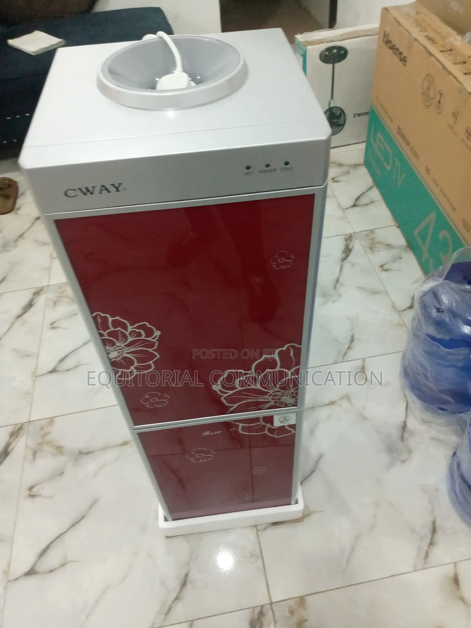CWAY Water Dispenser Ruby 4F Freezer and Fridge for sale - EQUITORIAL ...