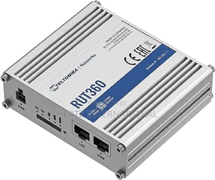 Teltonika LTE Cat6 Industrial Cellular Router-Rut360 in Ikeja - Networking Products, Hertz ...