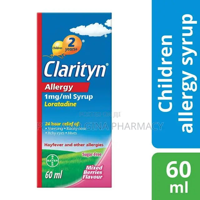 Clarityn Allergy Syrup -60ml in Ikeja - Vitamins & Supplements, Pius ...