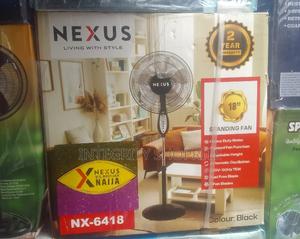 Nexus 18′′ Standing Fan Black Colour | NX-6418 in Lagos Island (Eko ...