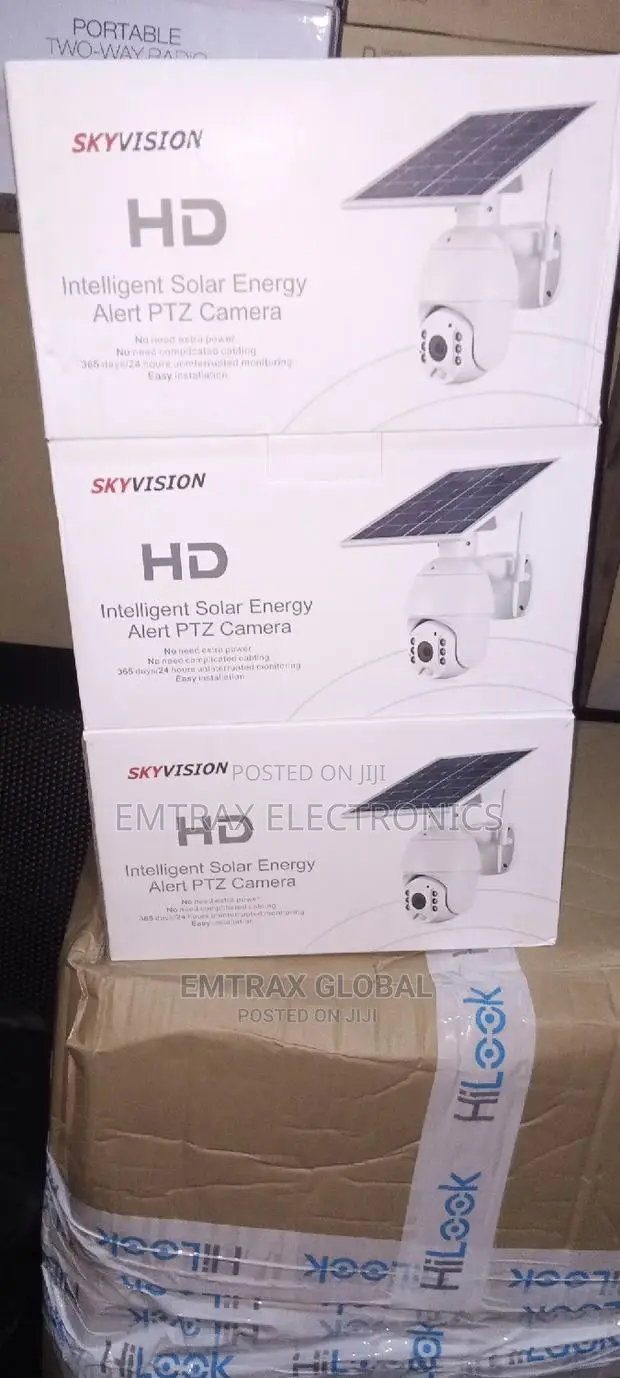 Skyvision Solar 360° Camera in Ojo - Security & Surveillance, Emtrax Electronics | Jiji.ng