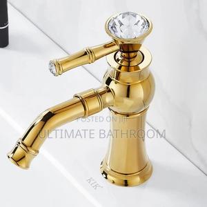 Short Gold Diamond Basin Mixer Tap in Orile - Plumbing & Water Systems ...