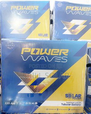 12v-220ah POWER WAVES Solar Tubular Battery in Ojo - Solar Energy ...