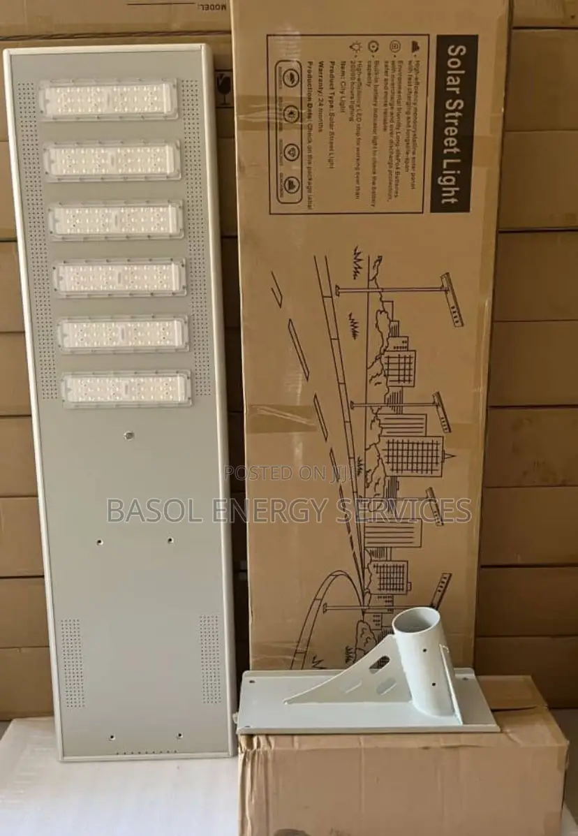 Yingli 100w All in One Solar Street Light for NDDC Project in Central ...