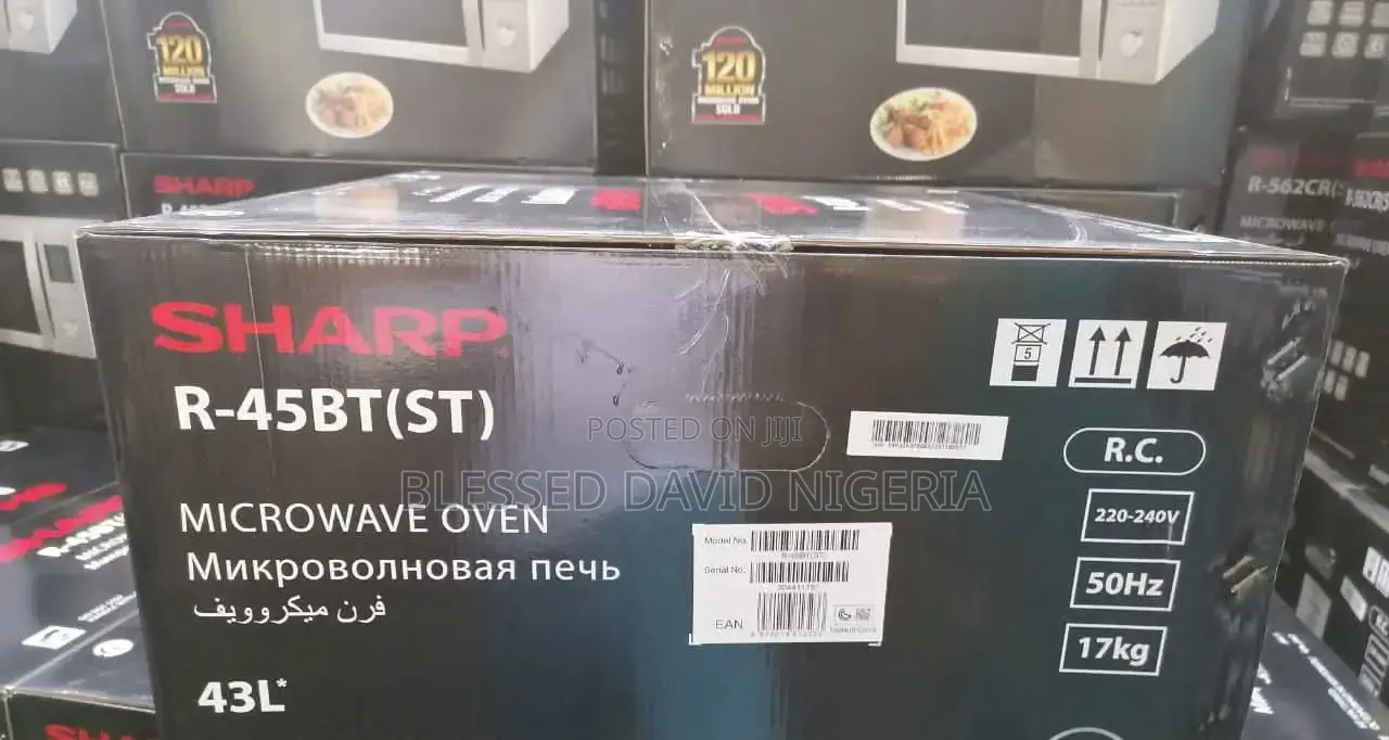 Sharp Microwave Oven R-45bt 43l 1100watts in Ojo - Kitchen Appliances, Blessed David Nigeria ...
