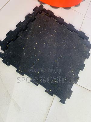 Heavy Duty Interlocking Rubber Floor Tiles in Asokoro - Sports ...