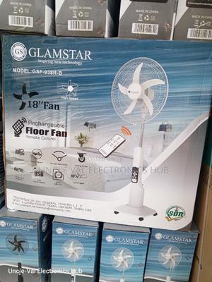 Glamstar 18" Rechargeable Fan for sale - Uncle Val Electronics Hub ...