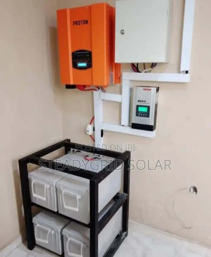 High Efficiency 5kva PROTON Solar Powered Inverter System in Ibadan ...