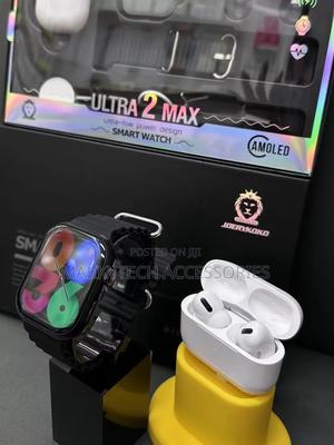 Ultra 2 Max Amoled Smartwatch Black in Ikeja - Accessories for Mobile ...