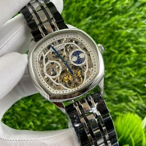 Original Cartier Mechanical Silver and Black Chain Watch in Wuse ...