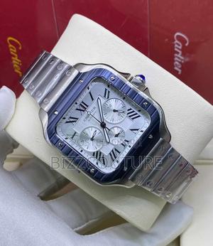 Original Cartier Automatic Chronograph Silver Chain Watch in Wuse ...