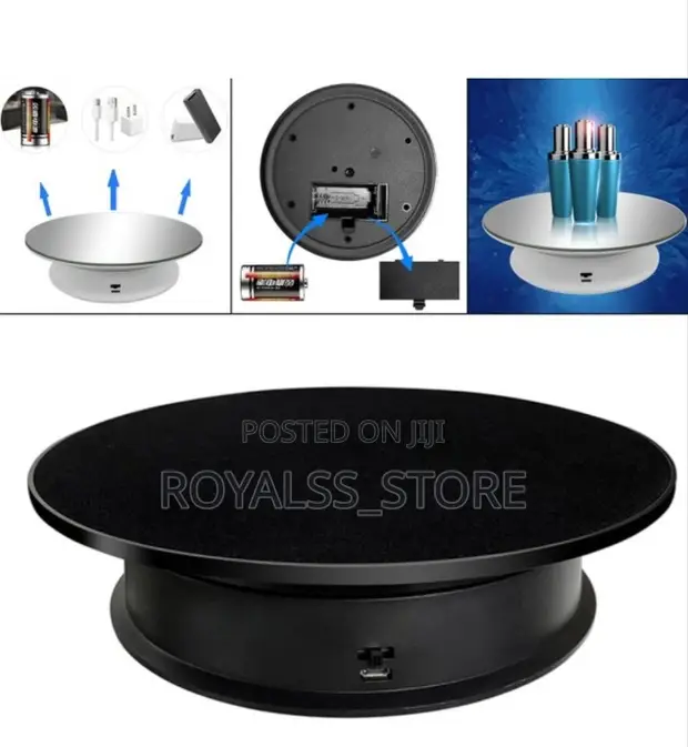 Rotating Display Stand Rotating Display Stand, 360 Degree Electric