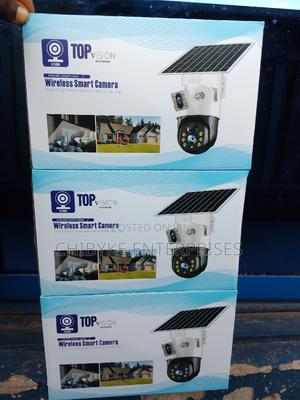 Top Vission 4G Double Lens Solar PTZ Camera ( V380 App ) in Ojo ...