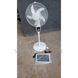 Unplug Unwind 16" Rechargeable Standing Fan Solar Powered in Amuwo ...