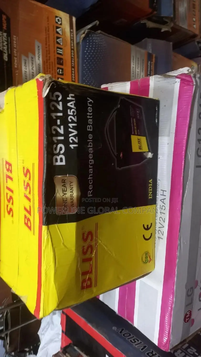 125amps 12v Dry Cell Battery for Solar Inverter Systems in Lekki ...