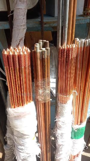 4 Fit Earth Rod for Earthing Against Thunder/ Lighting in Lekki ...