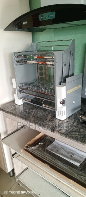 60cm Elevator Pull Down Plate Rack With Complete Accessorie in Orile ...