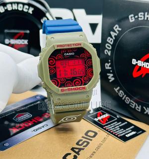 Original Casio G-Shock Red Dail Gray and Blue Strap Watch for sale ...