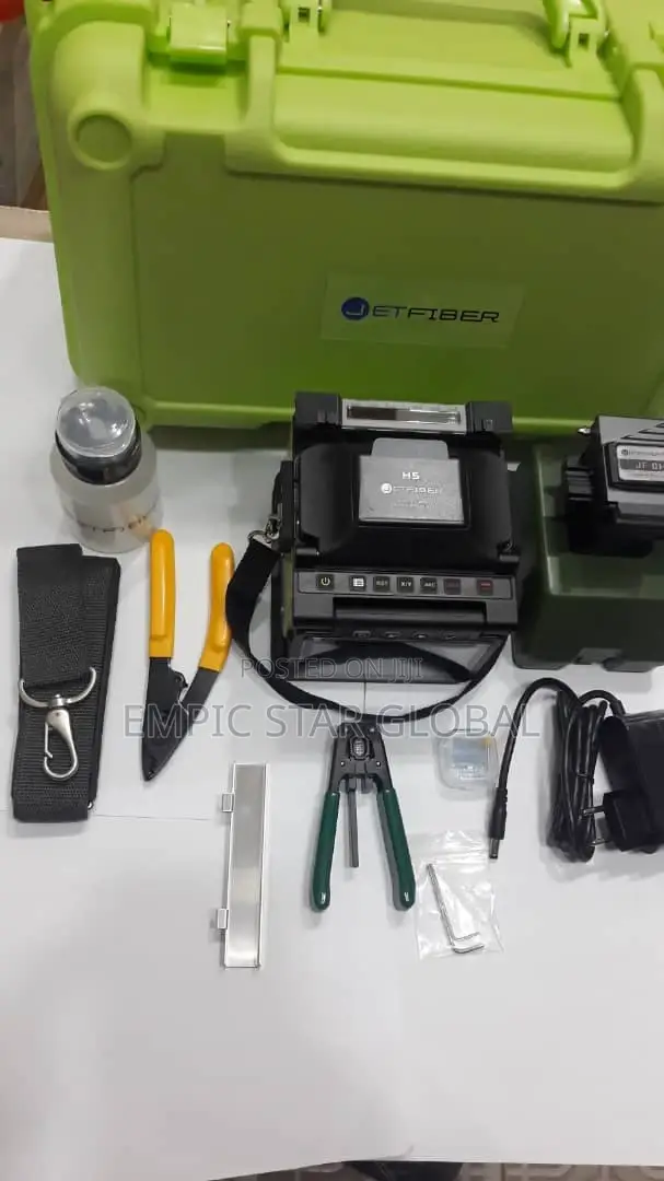 Jetfiber H5 Fusion Splicing Machine Core Alignment in Ikeja ...