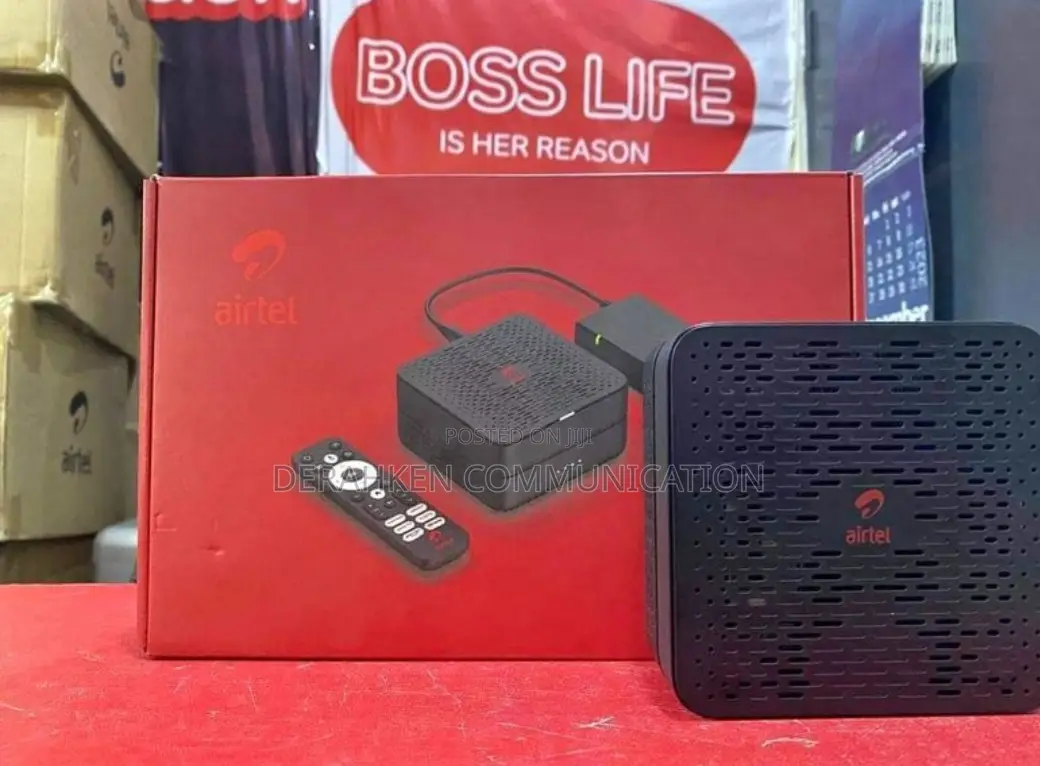 Airtel Smart TV Box With Inbuilt Router And Unlimited Data in Ikeja ...