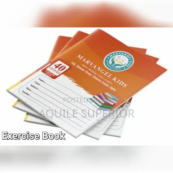 Schools Exercise Book Printing in Ikoyi - Printing Services, Odunayo ...