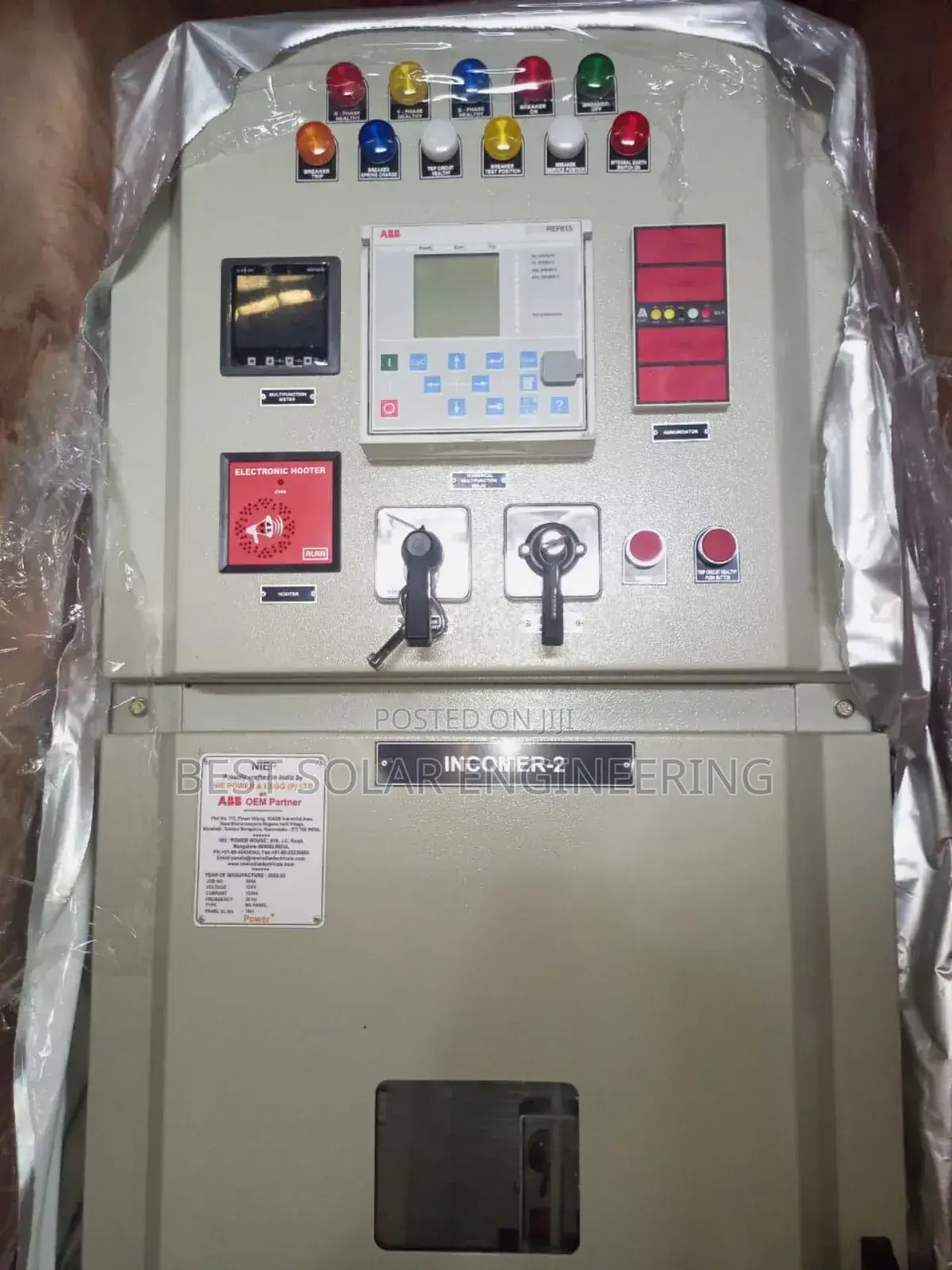 11kv Abb Indoor Electric Panel (Incomer) in Ojo - Electrical Equipment ...