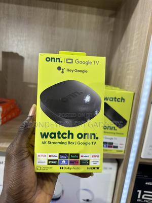 Onn Android TV UHD Streaming Device With Voice Remote in Ikeja - Accessories & Supplies for ...