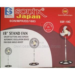 Strong Sonik Standing Fan 18inches (Iron Blade) in Ikeja - Home ...