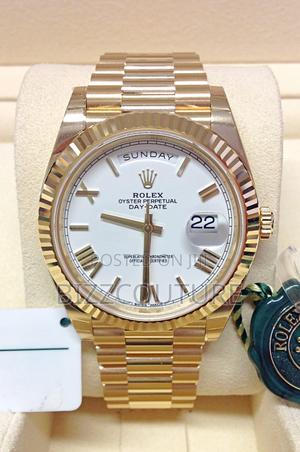 Original Rolex Oyster Perpetual Day-Time Gold Chain Watch in Lagos ...