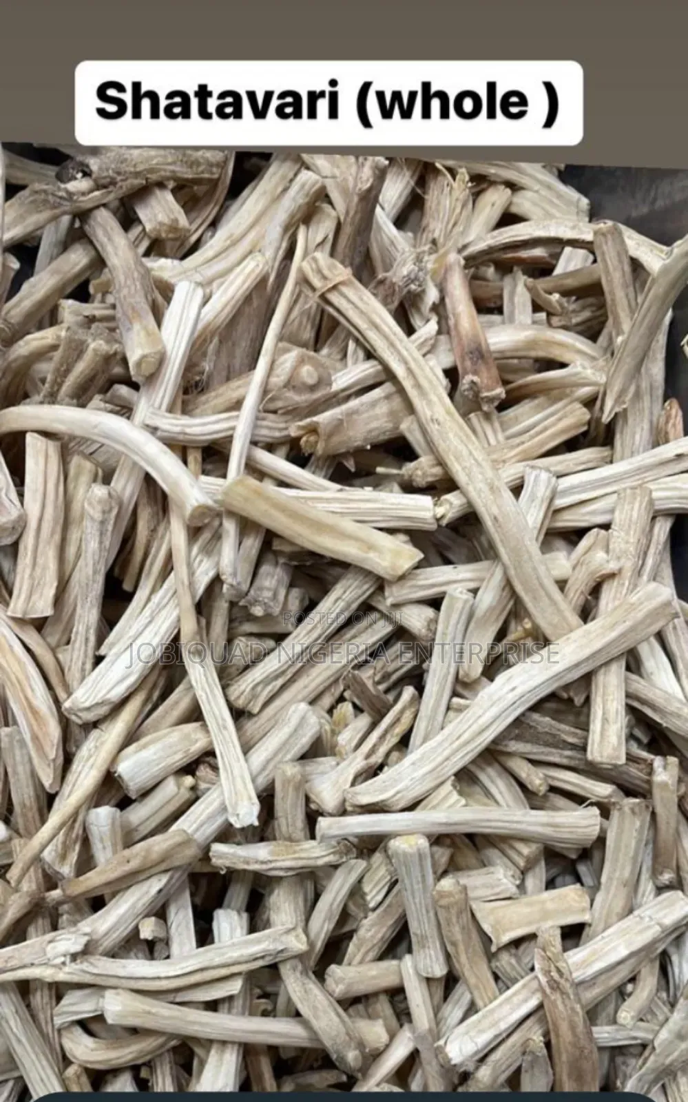 Shatavari Organic Root Known Also Asparagus Racemosus 250g in Ikeja ...