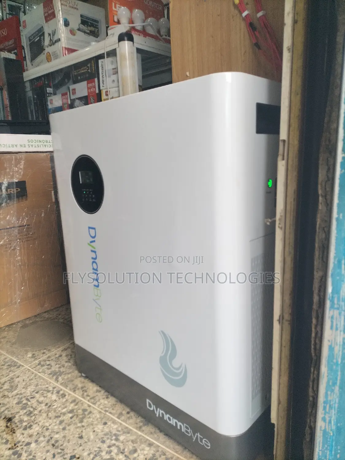 Dynambyte 5kw/5kva Lithuim Battery Inverter + 4 Solar Panels in Ikeja ...
