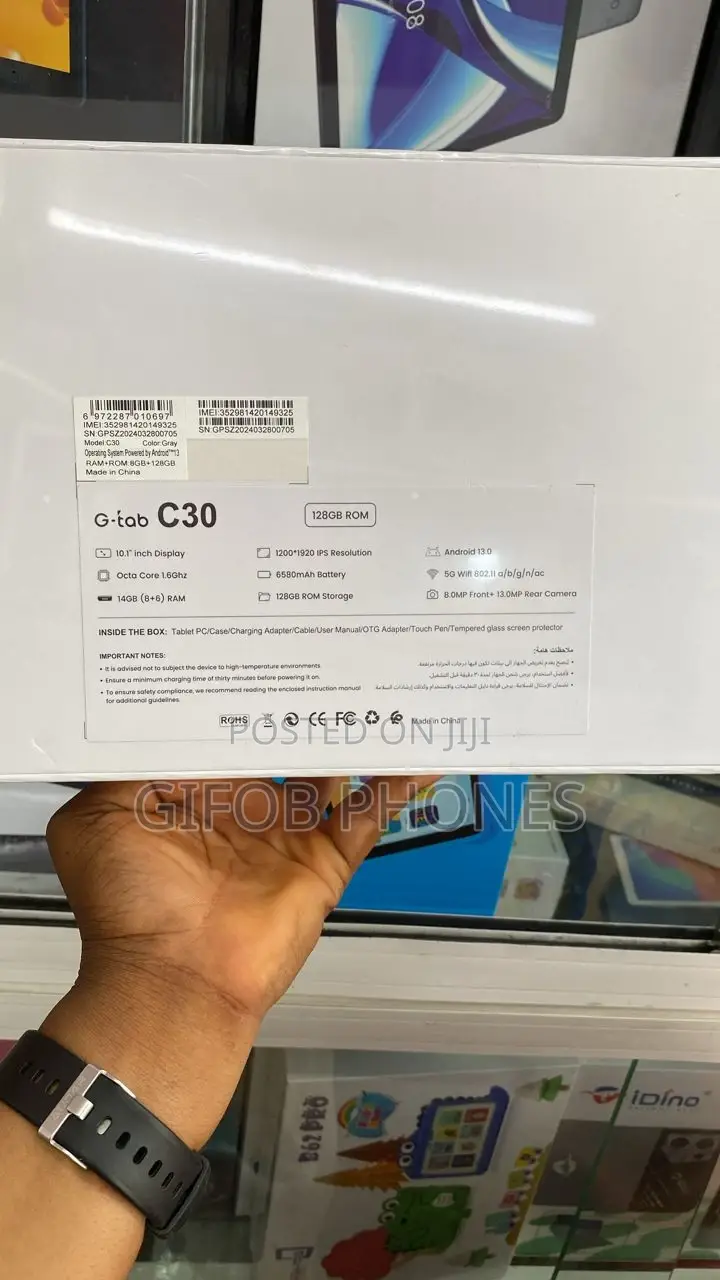 New G-Tab C30 128 GB in Ikeja - Tablets, Gifob Phones | Jiji.ng