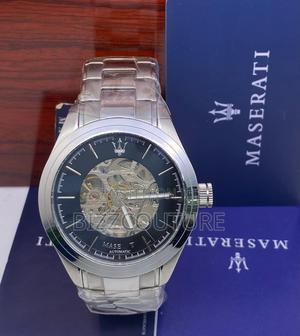 Original Maserati Automatic Mechanical Silver Chain Watch in Lagos ...