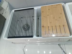 White Double Kitchen Sink(Fire Clay) in Orile - Plumbing & Water ...