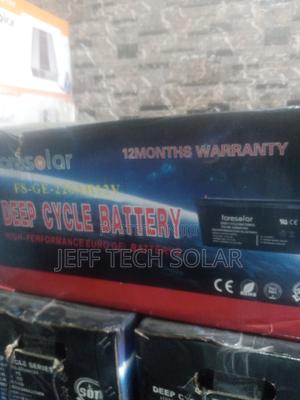 220ah Foresolar Dry Cell Solar Battery 12V in Port-Harcourt - Solar ...