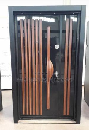 Front Door With Laminated Wood in Orile - Doors & Security, Fabs ...