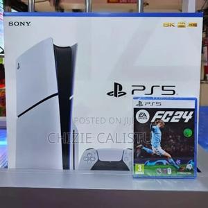 Sony Playstation 5 With Fc24 Disc in Ikeja - Video Game Consoles ...