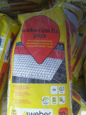 Webercol Plus High Performance Cementitious Tile Adhesive in Mushin - Building Materials ...