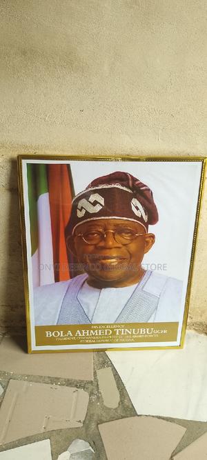 Official Portrait of Mr. President Bola Ahmed Tinubu GCFR for sale ...