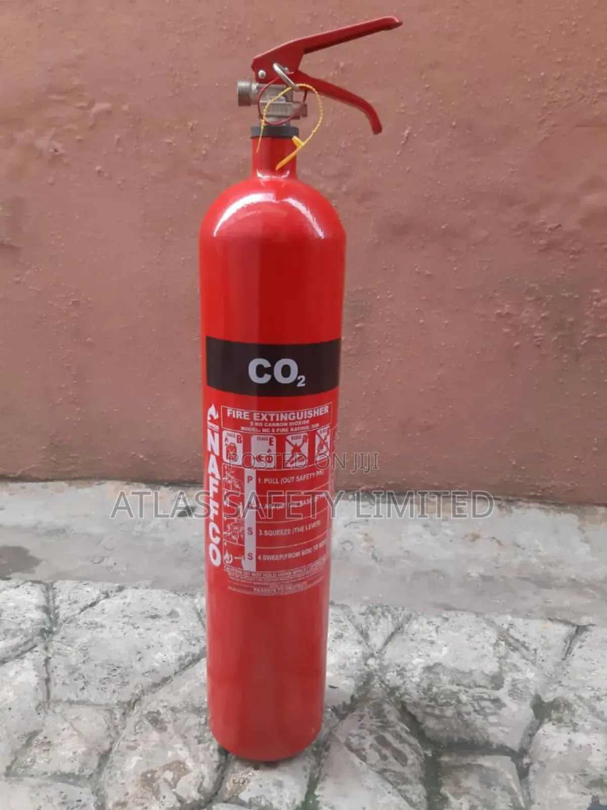 Naffco C02 5kg Fire Extinguisher for sale - Atlas Safety Limited Price ...