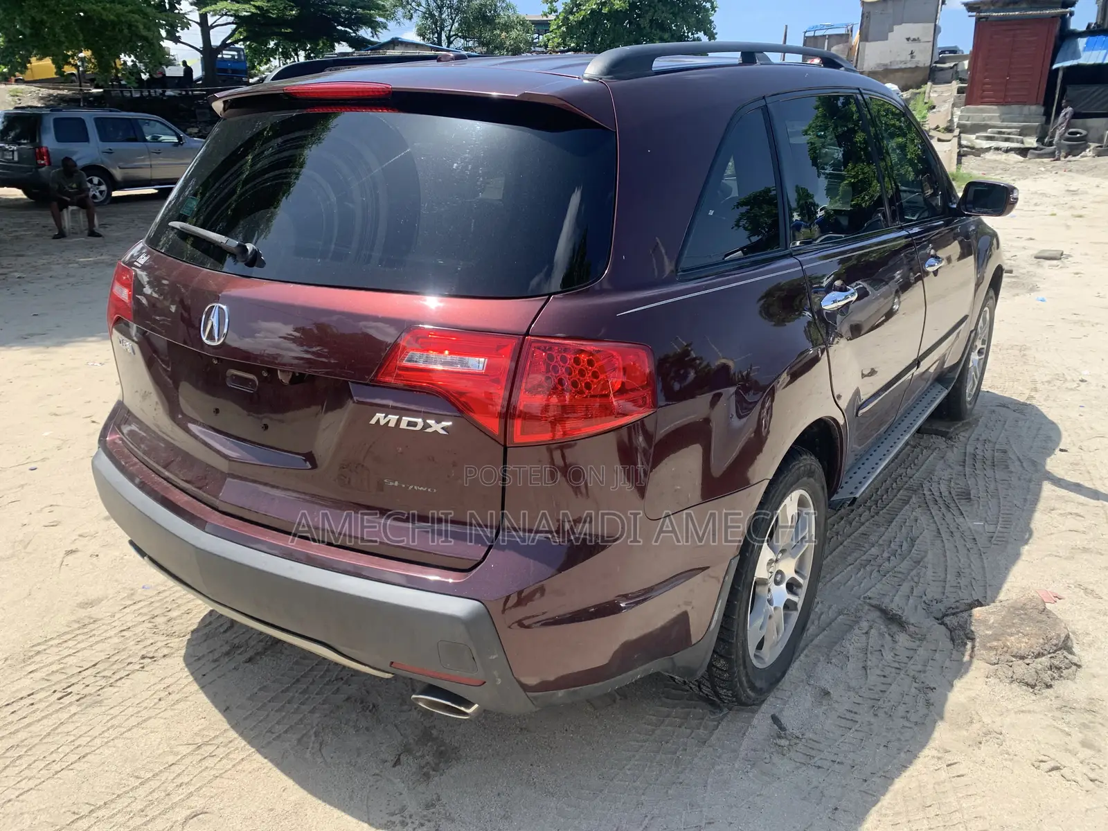 Acura MDX Technology Package AWD (3.7L 6cyl 5A) 2009 Red in Apapa ...
