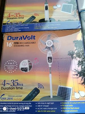Duravolt Rechargeable Fan With Solar and Radio in Lagos Island (Eko ...