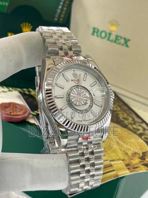 Original ROLEX SILVER CHAIN WATCH Is Available Store Now in Kano ...