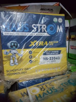 220ah 12V Haus Strom Tubular Solar Battery in Orile - Solar Energy ...